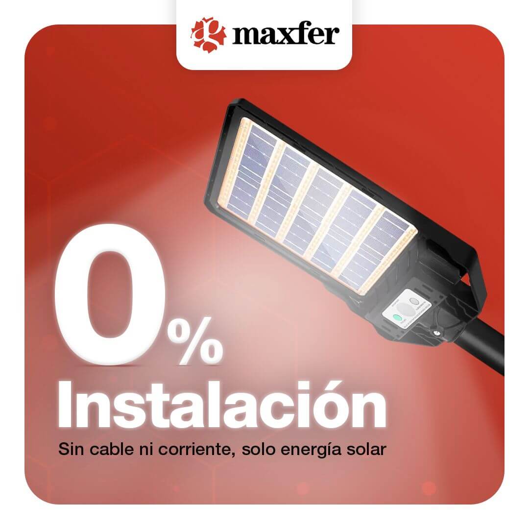 Iluminación exterior para negocios y propiedades - Maxfer